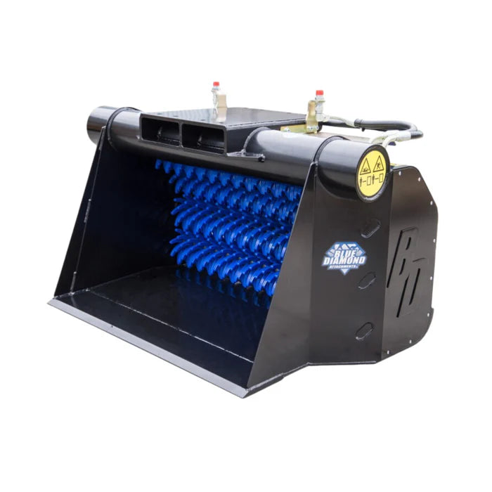 Blue Diamond Excavator Screening Bucket — Machinery Mart USA