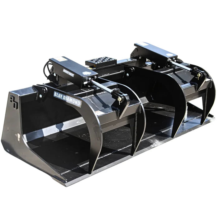Blue Diamond Grapple Bucket - Heavy Duty — Machinery Mart USA
